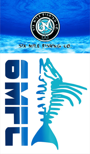 6MFC Hog Fish 6MFC Decal – Six Mile Fishing Co.